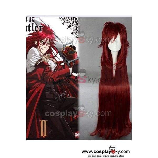 Black Butler Grell Sutcliff Cosplay Wig