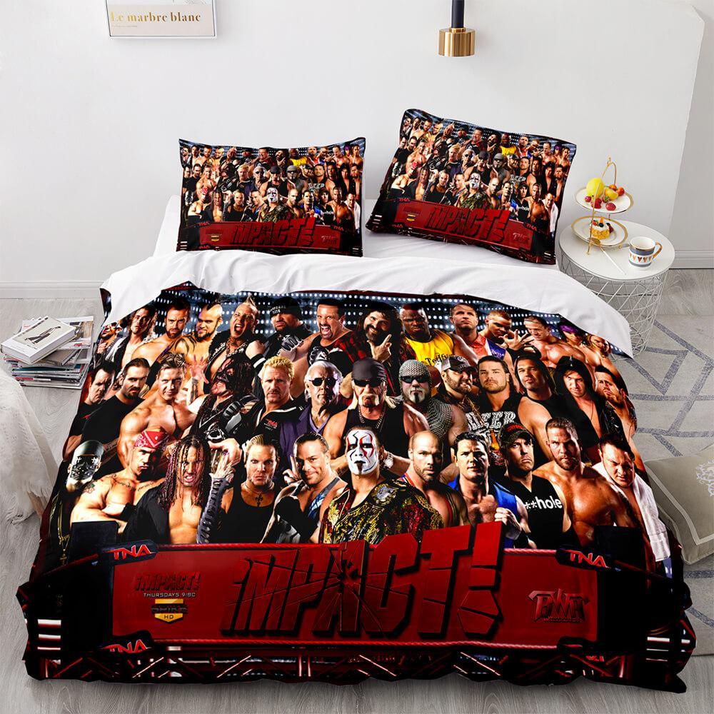 US$ 29.99 - Wwe Raw Bedding Set Duvet Cover Bed Sets - www.spiritcos.com