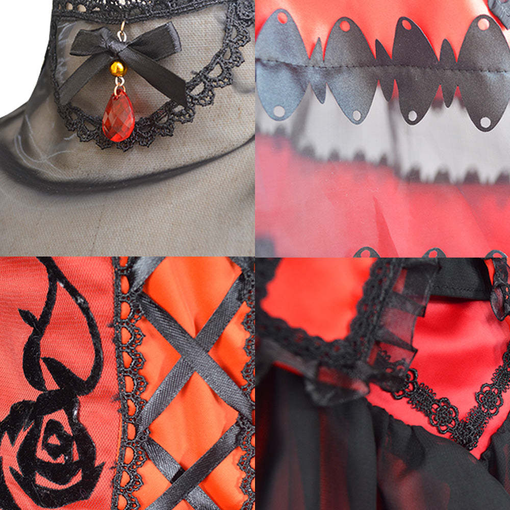 US$ 200.99 - Date A Bullet Tokisaki Kurumi Nightmare Cosplay Costume ...