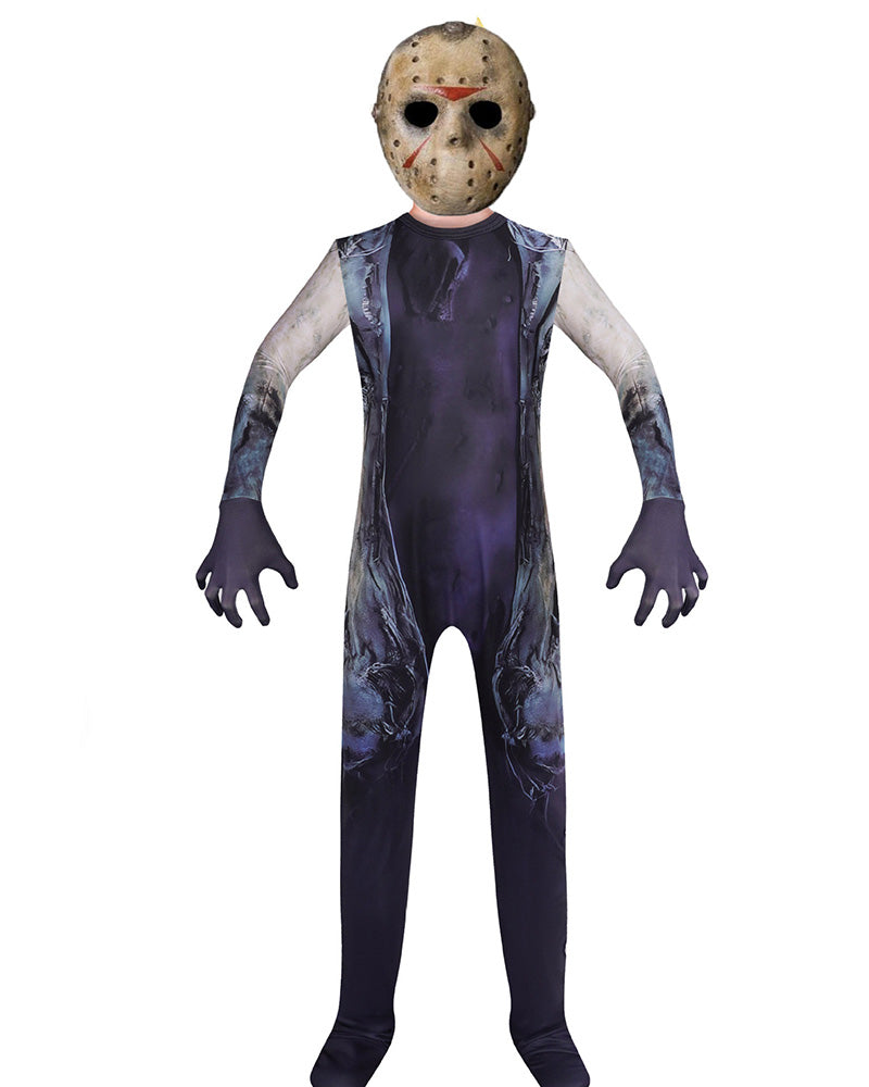 US$ 32.00 - Kids Jason Voorhees Halloween Cosplay Party School Play ...