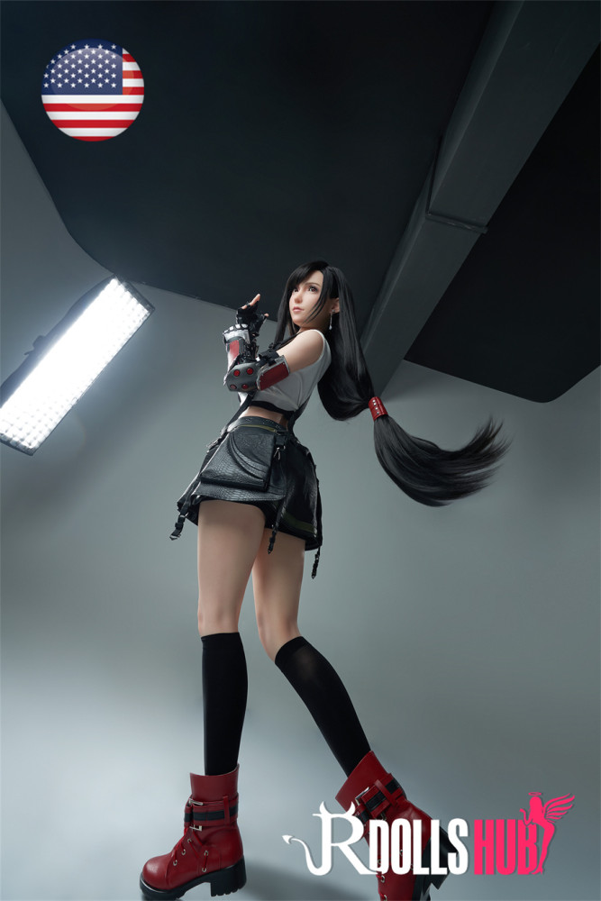 In Stock Tifa Sex Doll Brand New Final Fantasy Game Lady Doll Tifa Lockhart Silicone Sex