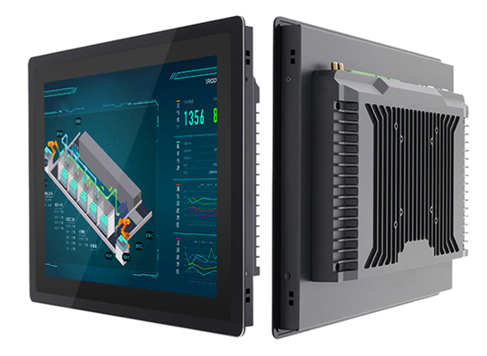 US$ 313.90 - 15 Inch fully enclosed industrial monitor, Front panel ...