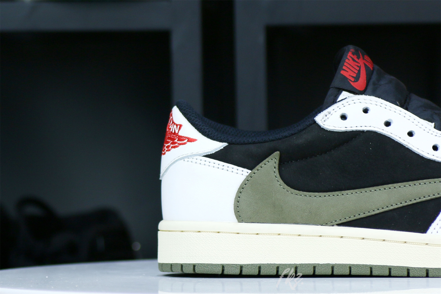 US$ 128.00 - Travis Scott x Air Jordan 1 Low OG SP WMNS Olive (LN5 A1 ...