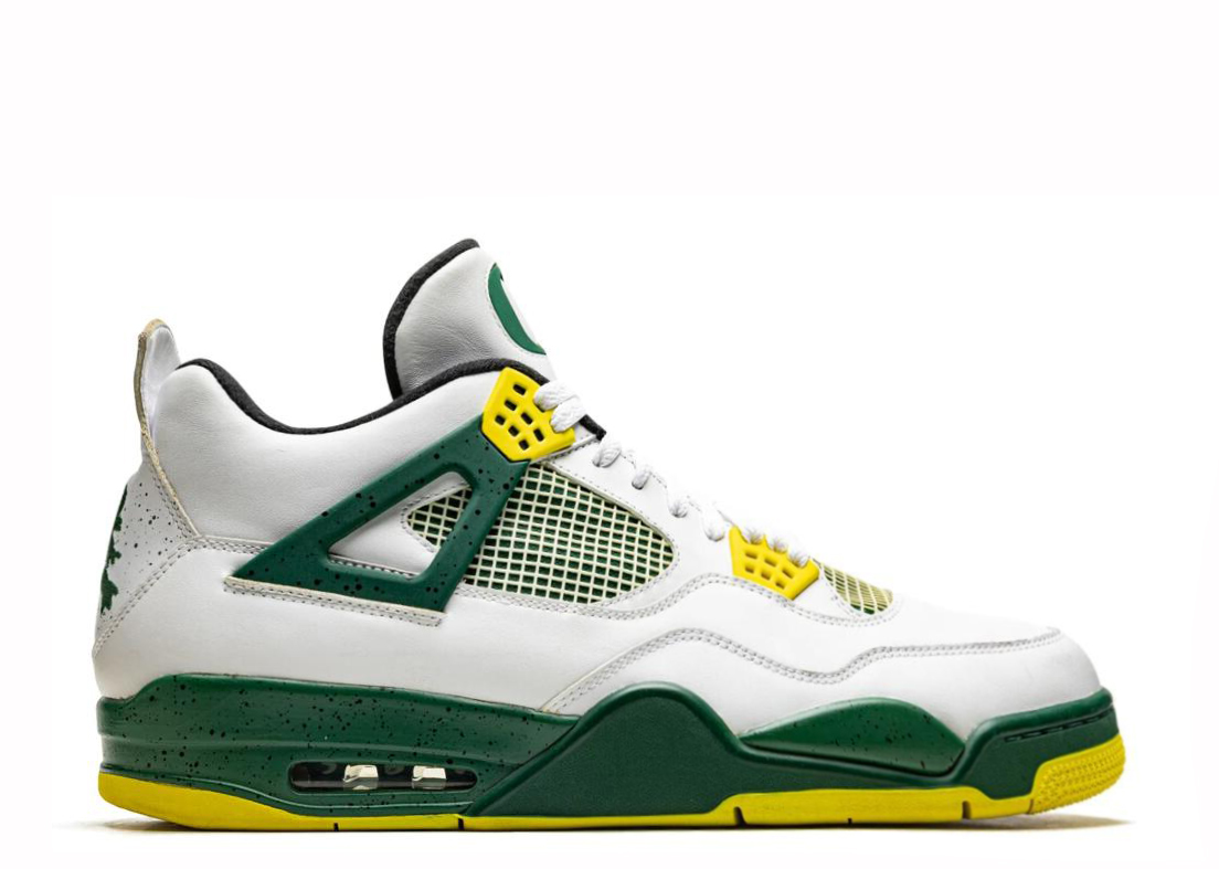 US$ 128.00 - Air Jordan 4 Retro Oregon Ducks Duckman 2013 - www ...
