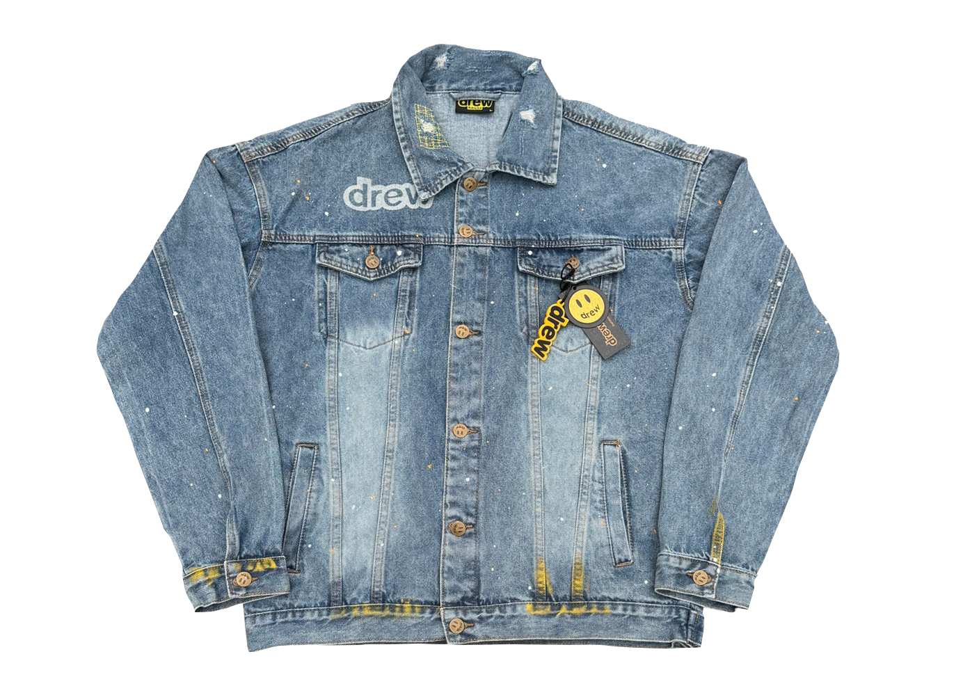 US$ 98.00 - Drew House mascot trucker Jacket - www.flightkickz.xyz