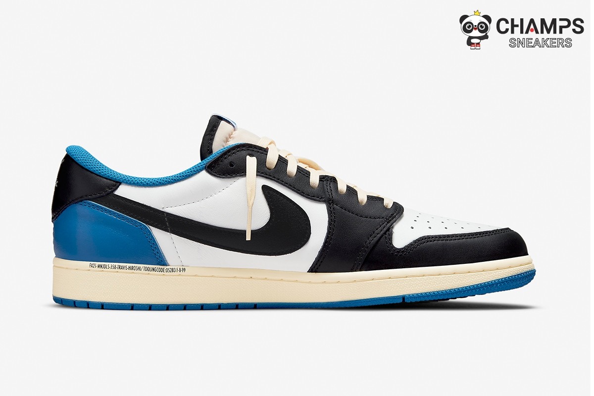 OG Tony Travis Scott x Fragment Design x Fake Jordan 1 Low DM7866-140 ...