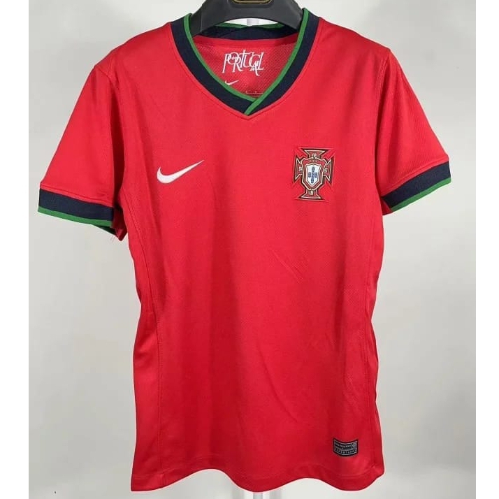 2024 Portugal Home Red Fans Soccer jersey | SPORTS211