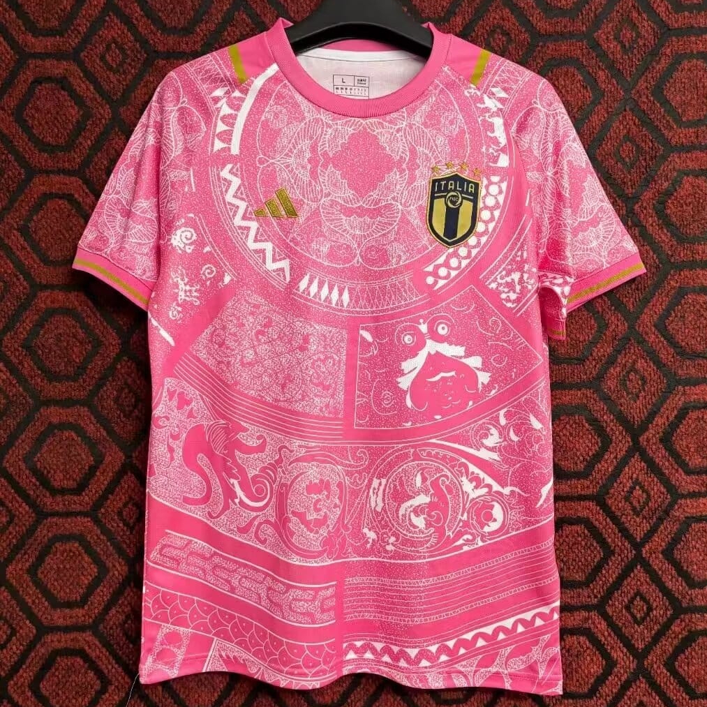 2024 Italy Special Edition Pink Fans Soccer jersey | SPORTS211