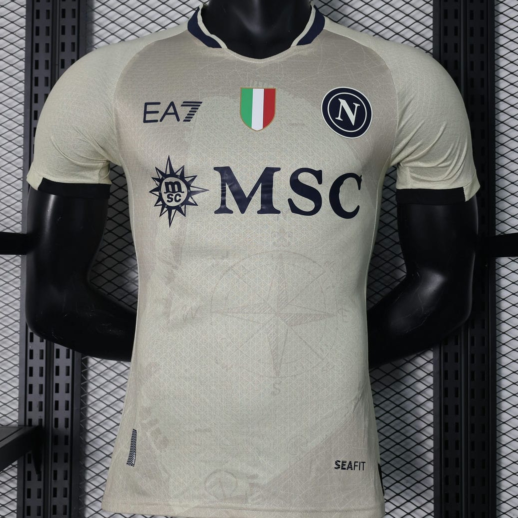 2024/25 Napoli Special Edition Yellow Player Soccer jersey | SPORTS211