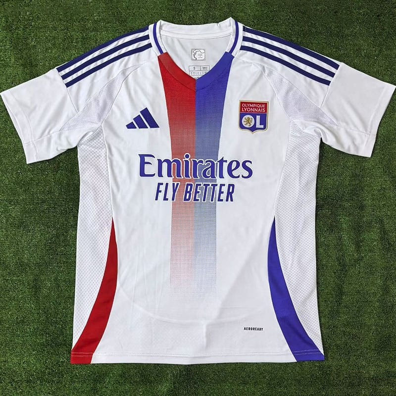 2024/25 Lyon Home White Fans Soccer jersey | SPORTS211
