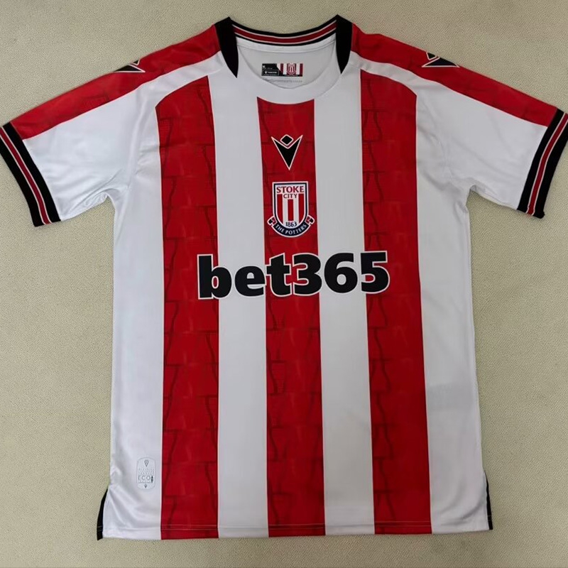 2024/25 Stoke City Home Red Fans Soccer jersey | SPORTS211