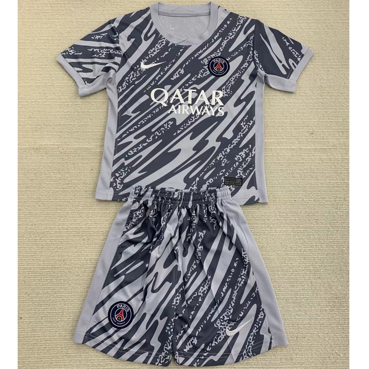 2024/25 PSG GKR Gray Fans Kids Soccer jersey | SPORTS211