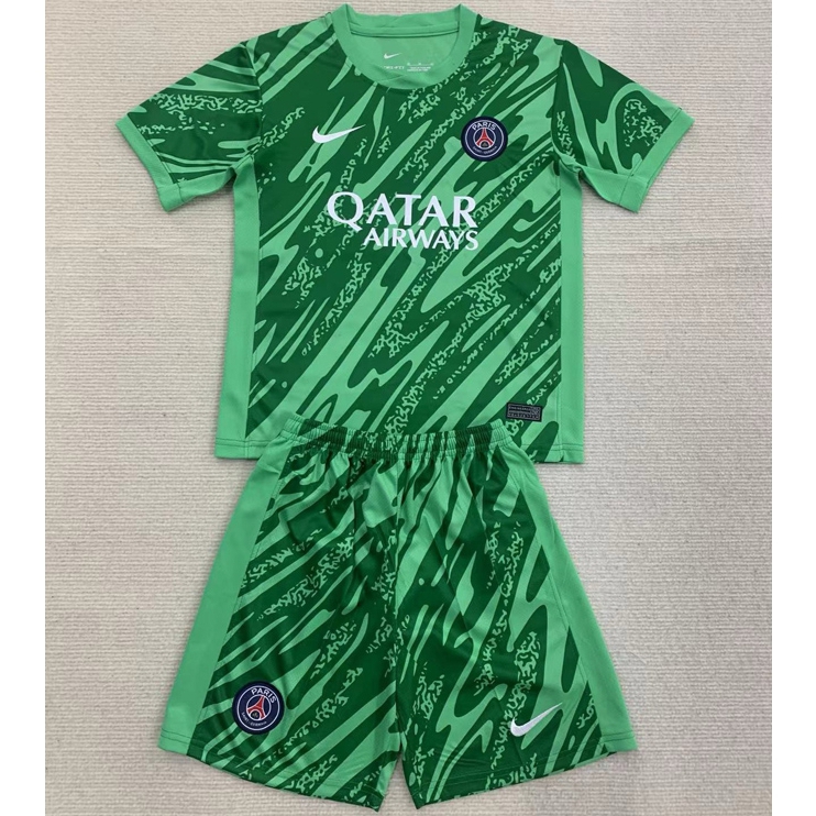 2024/25 PSG GKG Green Fans Kids Soccer jersey | SPORTS211