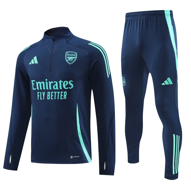 2024/25 ASN Dark Blue Half Pull Tracksuit | SPORTS211