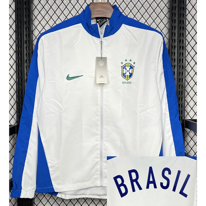 2024 Brazil White Windbreaker | SPORTS211