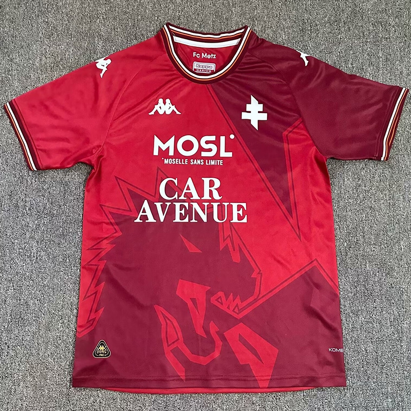 2024/25 FC Metz Home Fans Soccer jersey | SPORTS211