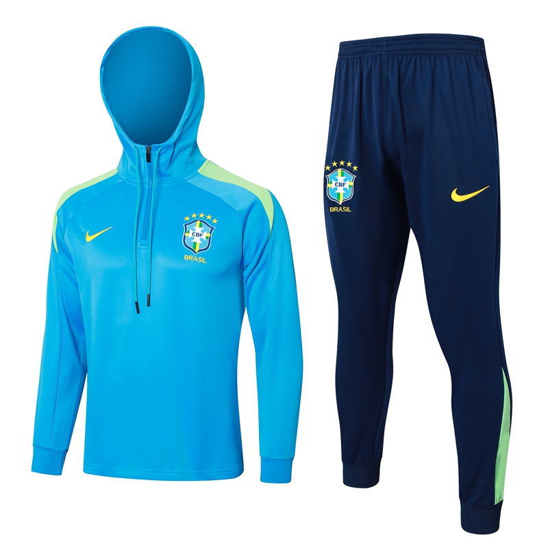 2024 Brazil Half Pull Tracksuit | SPORTS211