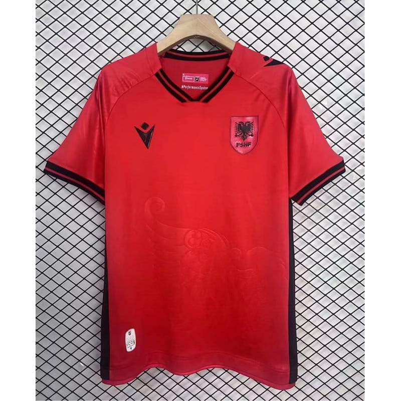 2025/26 Albania Home Red Fans Soccer jersey | SPORTS211