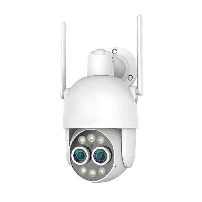 US$ 48.80 - 8X Zoom PTZ Wireless IP Camera with Dual Lens 2.8mm to 12mm ...