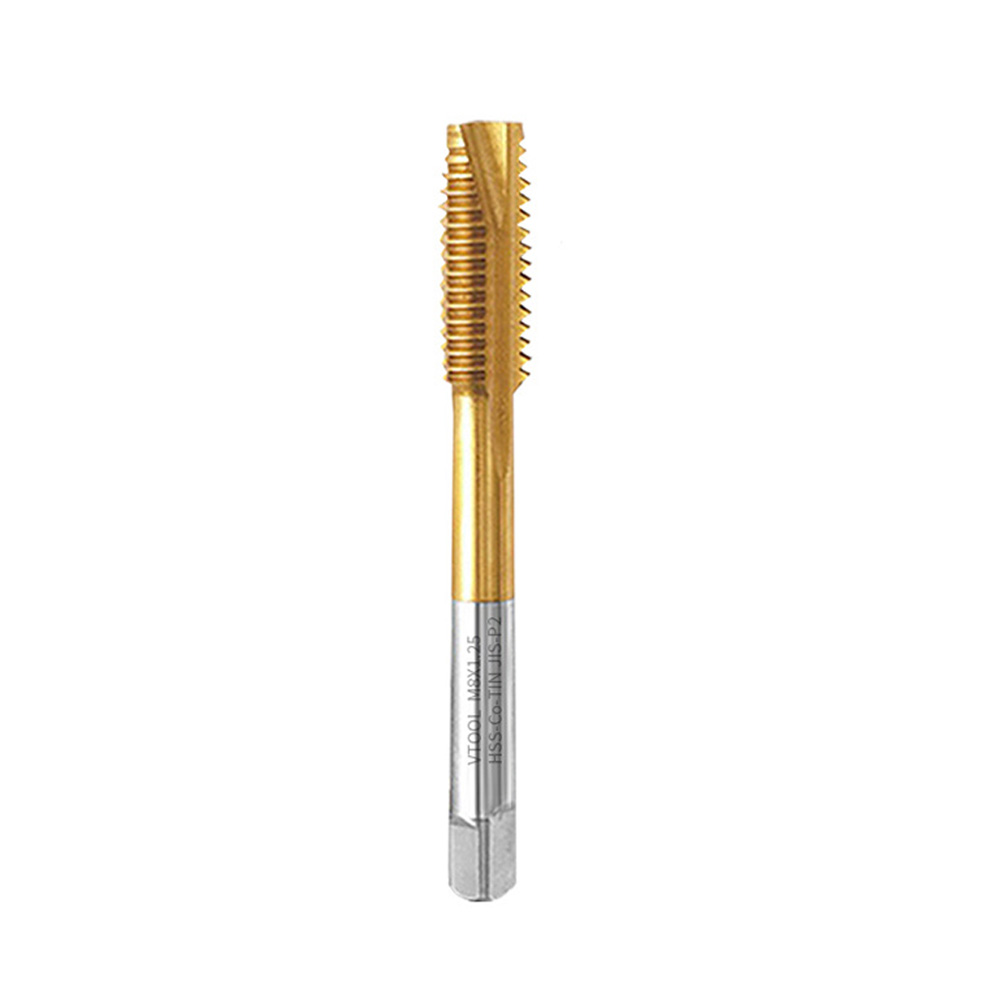 EURO 1.00 - Screw Tap HSS Titanium/Chrome Coated - www.4drill.com