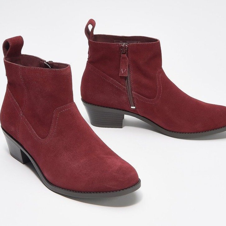 British Style Thick Medium Heel Matte Surface Plus Size Ankle Boots