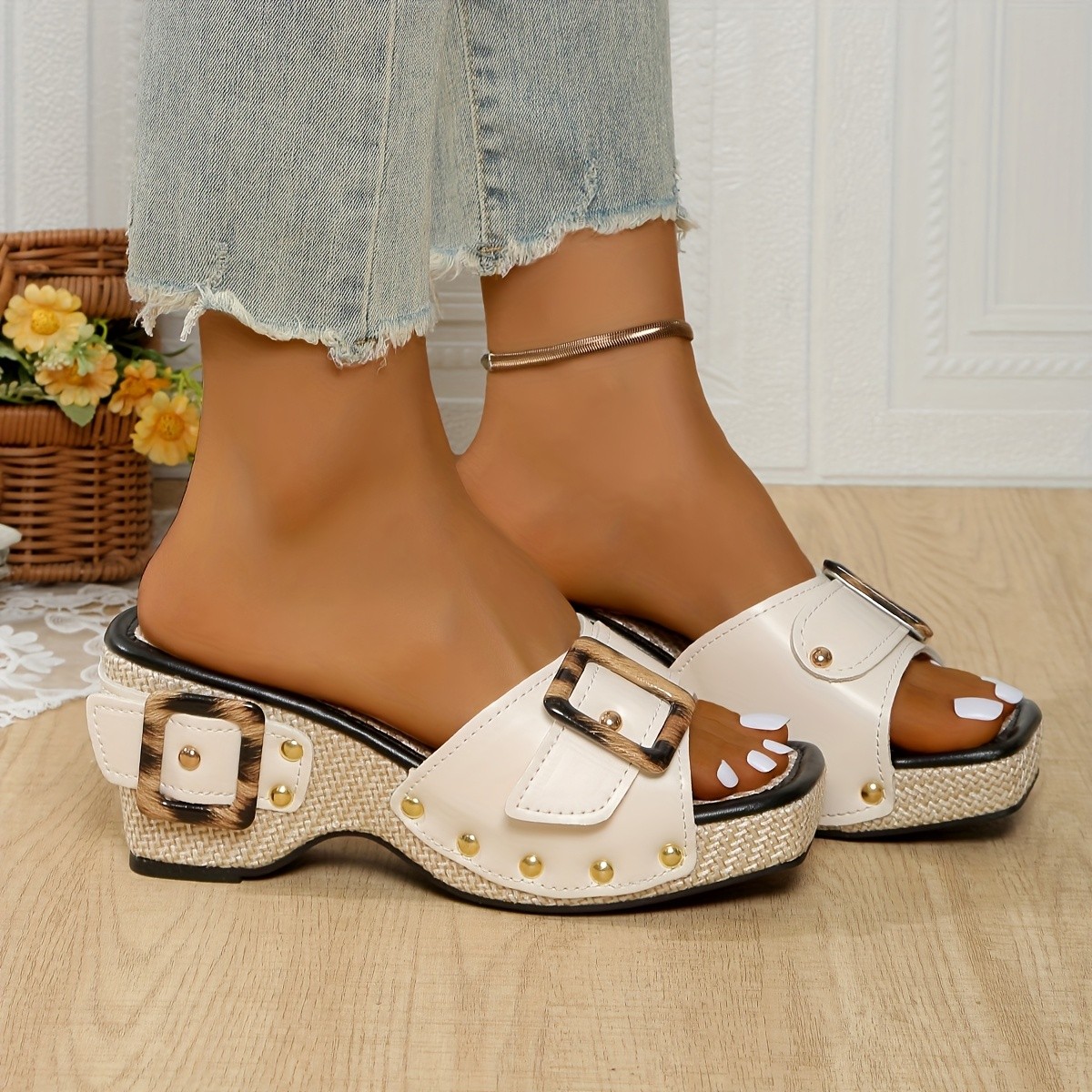 2025 Upgraded Platform Wedge Sandals, Stylish Summer Sandals ...