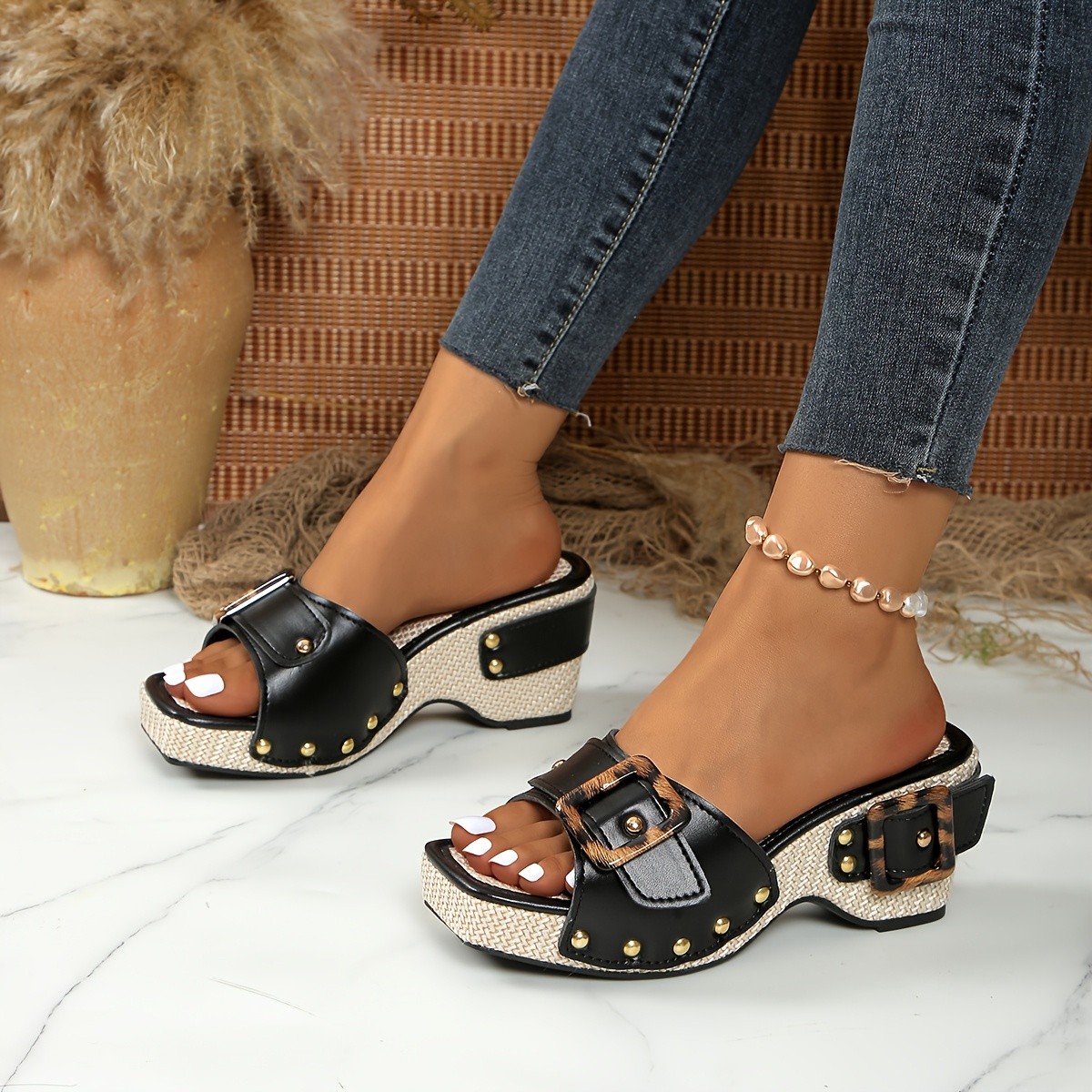 2025 Upgraded Platform Wedge Sandals, Stylish Summer Sandals ...