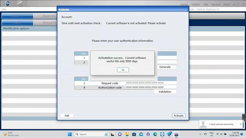 SAIC Diagnostic Tool SIPS Testing Equipment VDI2 Online Programming Tool
