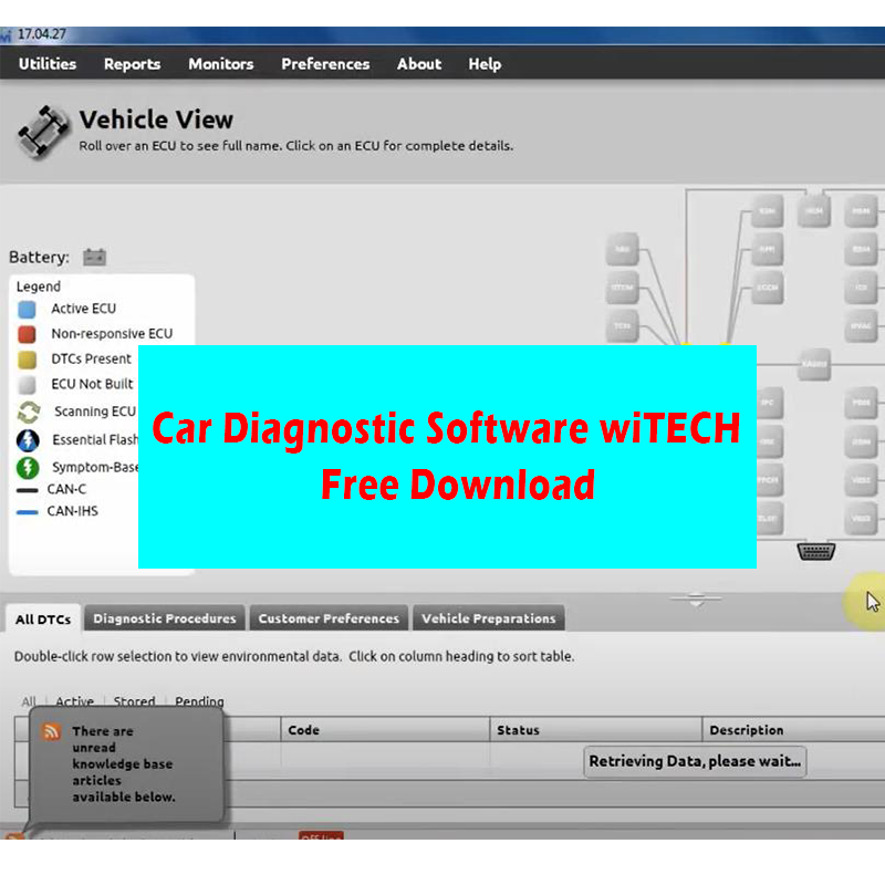 Chrysler wiTECH V17.04.27 Diagnostic Software Free Download and install