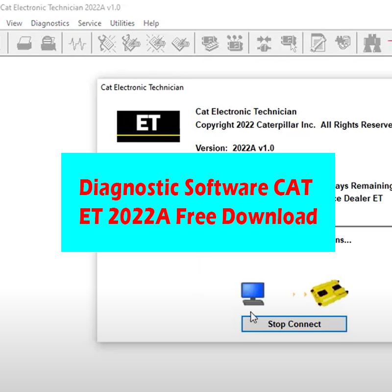 Caterpillar Cat ET 2022A Truck Diagnostic Software Free Download