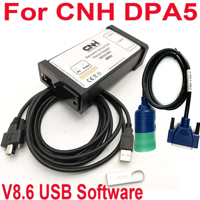 US$ 171.00 - CNH DPA5 Diagnostic Kit Heavy Duty Truck Scanner Full ...