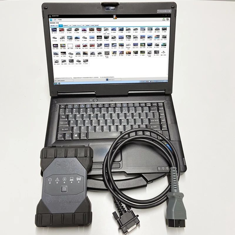Mercedes-Benz diagnostic tool C6 VCI computer model selection