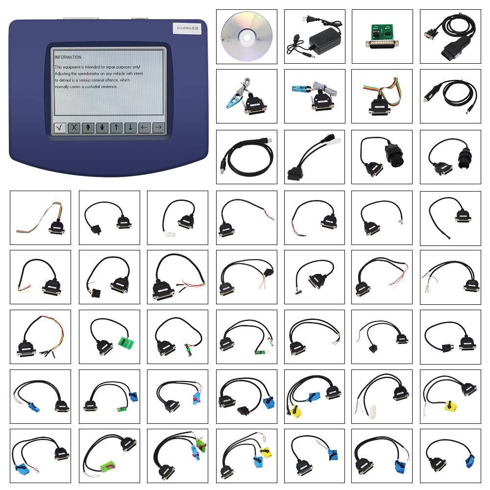 Newest Digiprog 3 V4.94 Odometer Mileage Correction Tool for Most ...