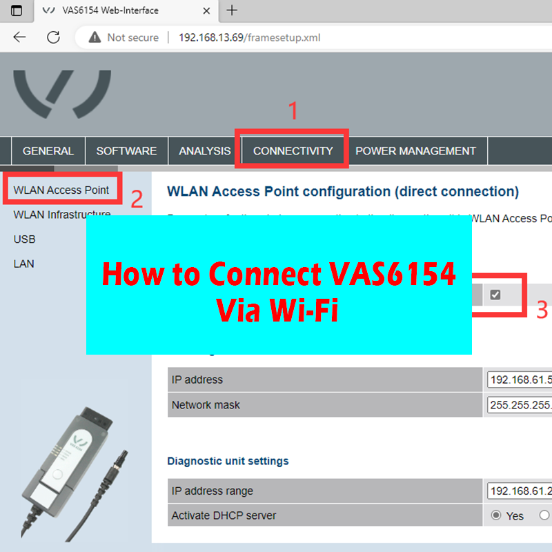 How to Connect VAS6154 Via WiFi: A Step-by-Step Guide