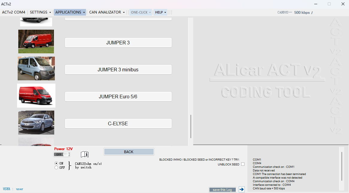Citroen Peugeot Fiat ECU Programming Software ACTV2 Free Download