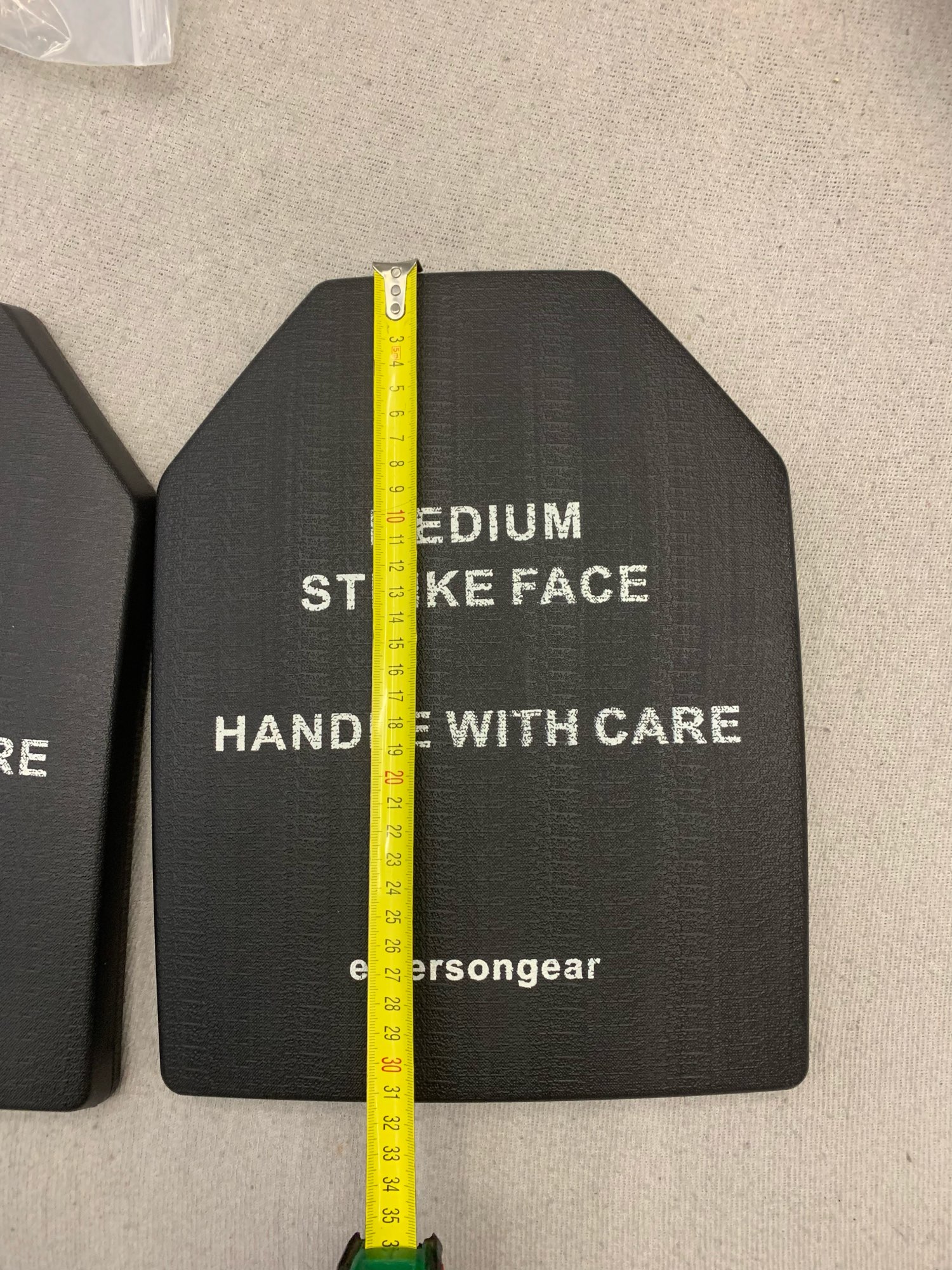 Tactical Vest Chest Resistant Pad Strike Face Body Armor Plate Baffle ...