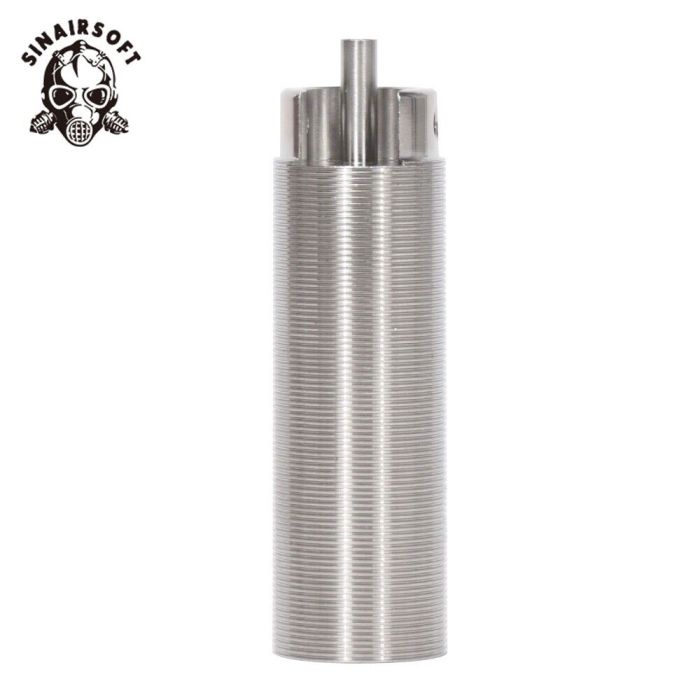 Steel One-Piece Cylinder Solid Cylinder Head Piston Airsoft Ver.2/3 AEG ...