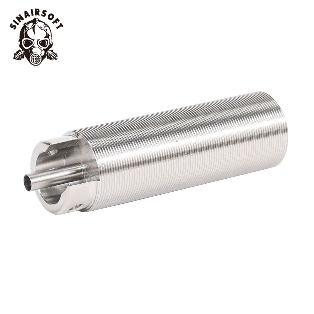 Steel One-Piece Cylinder Solid Cylinder Head Piston Airsoft Ver.2/3 AEG ...