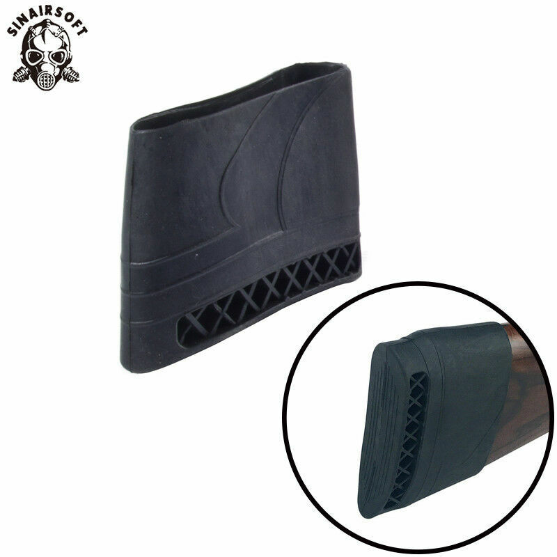 Hunting Rifle Anti-skid Rubber Shotgun Slip on Recoil Pad Buttstock ...