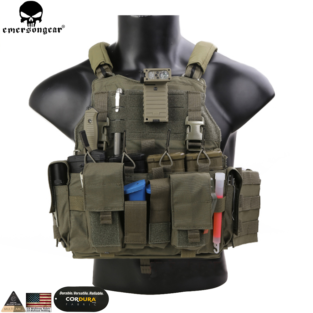 EMERSONGEAR MF Style Gen IV Compatible Placards Outdoor Tactical Chest ...