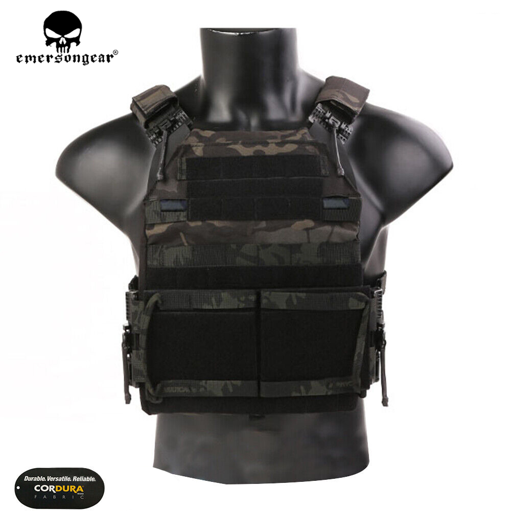 EMERSONGEAR Tactical JPC 2.0 Jum Plate Carrier Quick Release Molle ...