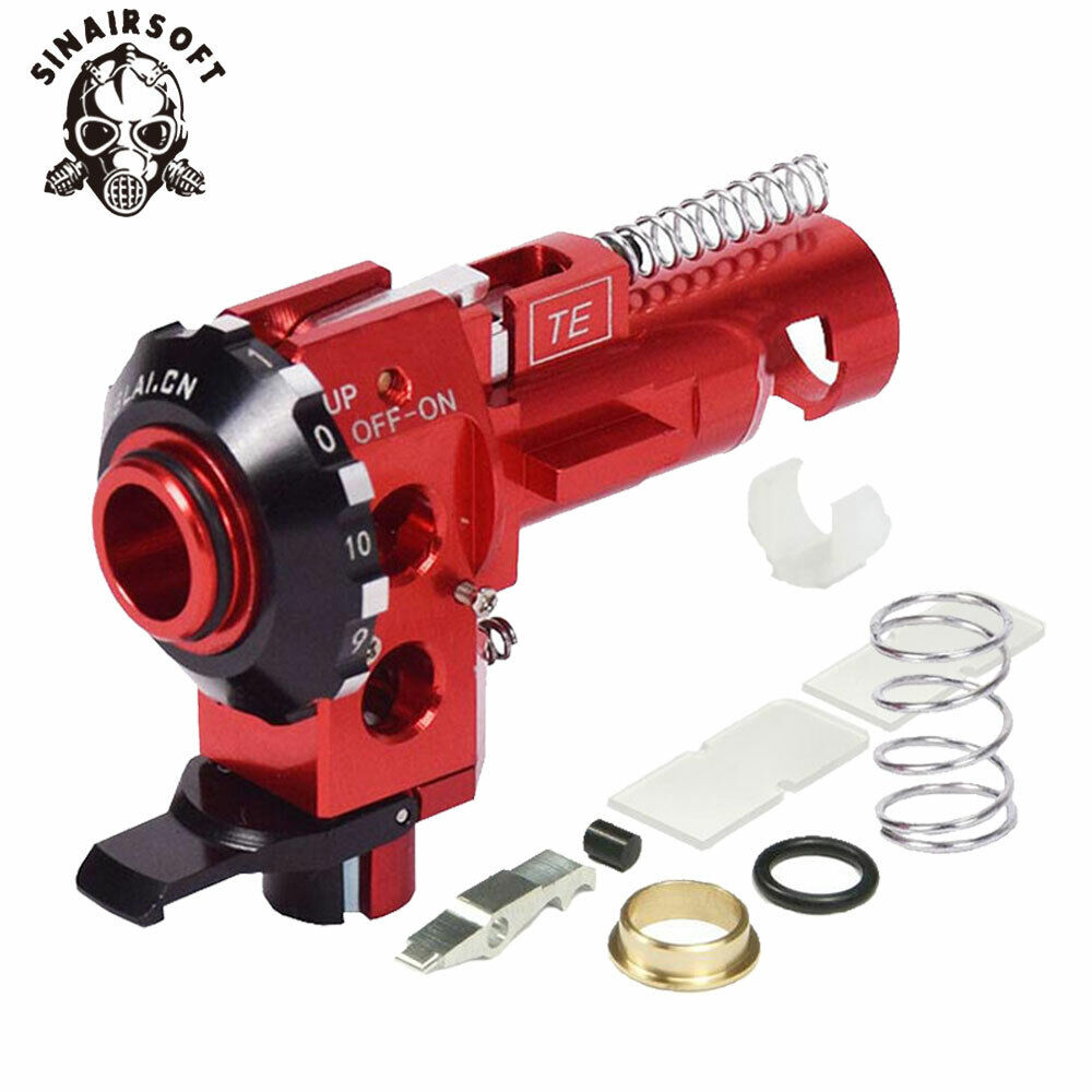 SINAIRSOFT Tactical PRO CNC Aluminum Red Hop-Up Chamber Airsoft AEG M ...