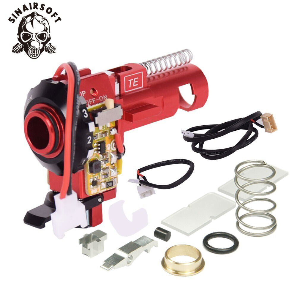 SINAIRSOFT Tactical PRO CNC Aluminum Red Hop up Chamber with LED ...