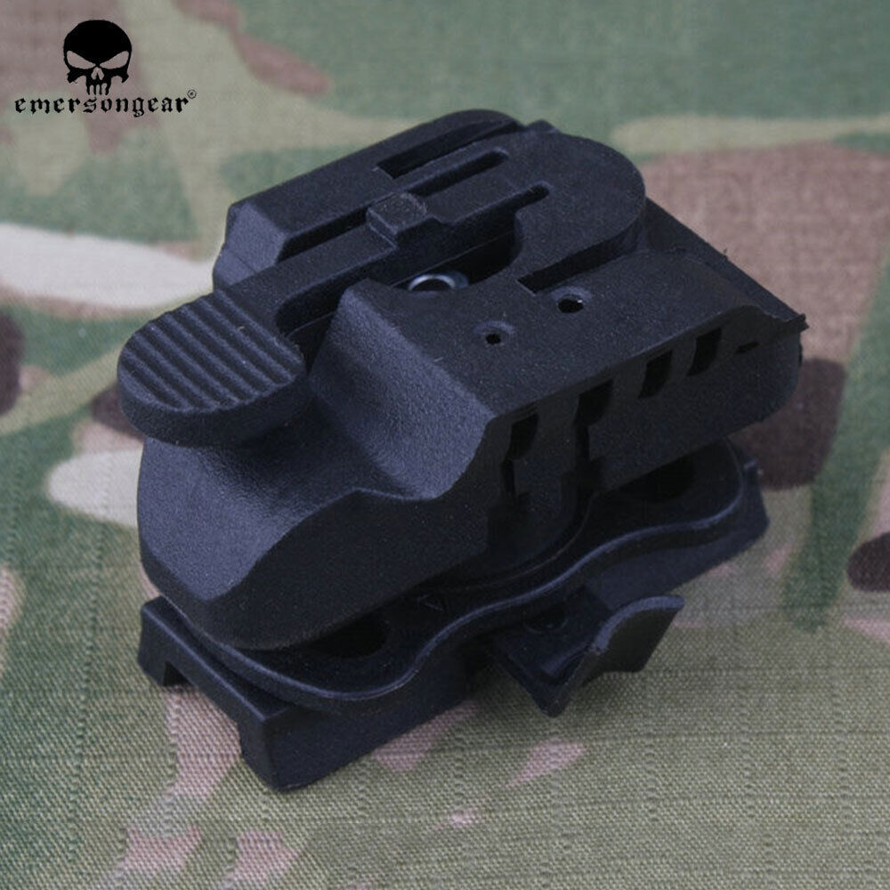 EMERSONGEAR Tactical Light Mount FAST Helmet Rail Connector Airsoft ...