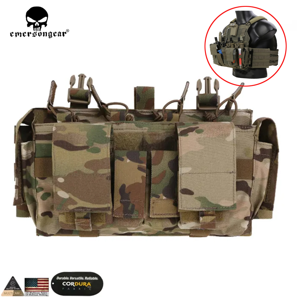 EMERSONGEAR MF Style Gen IV Compatible Placards Outdoor Tactical Chest ...
