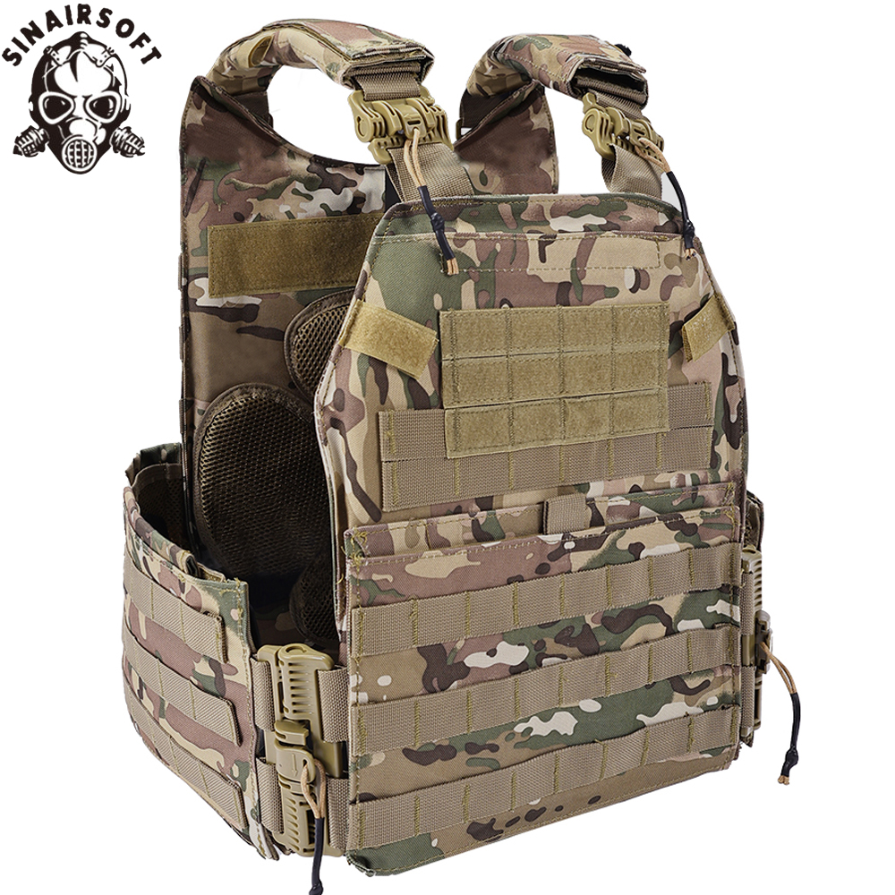 SINAIRSOFT Outdoor Modular Tactical Physical Load Training Combat Plate ...