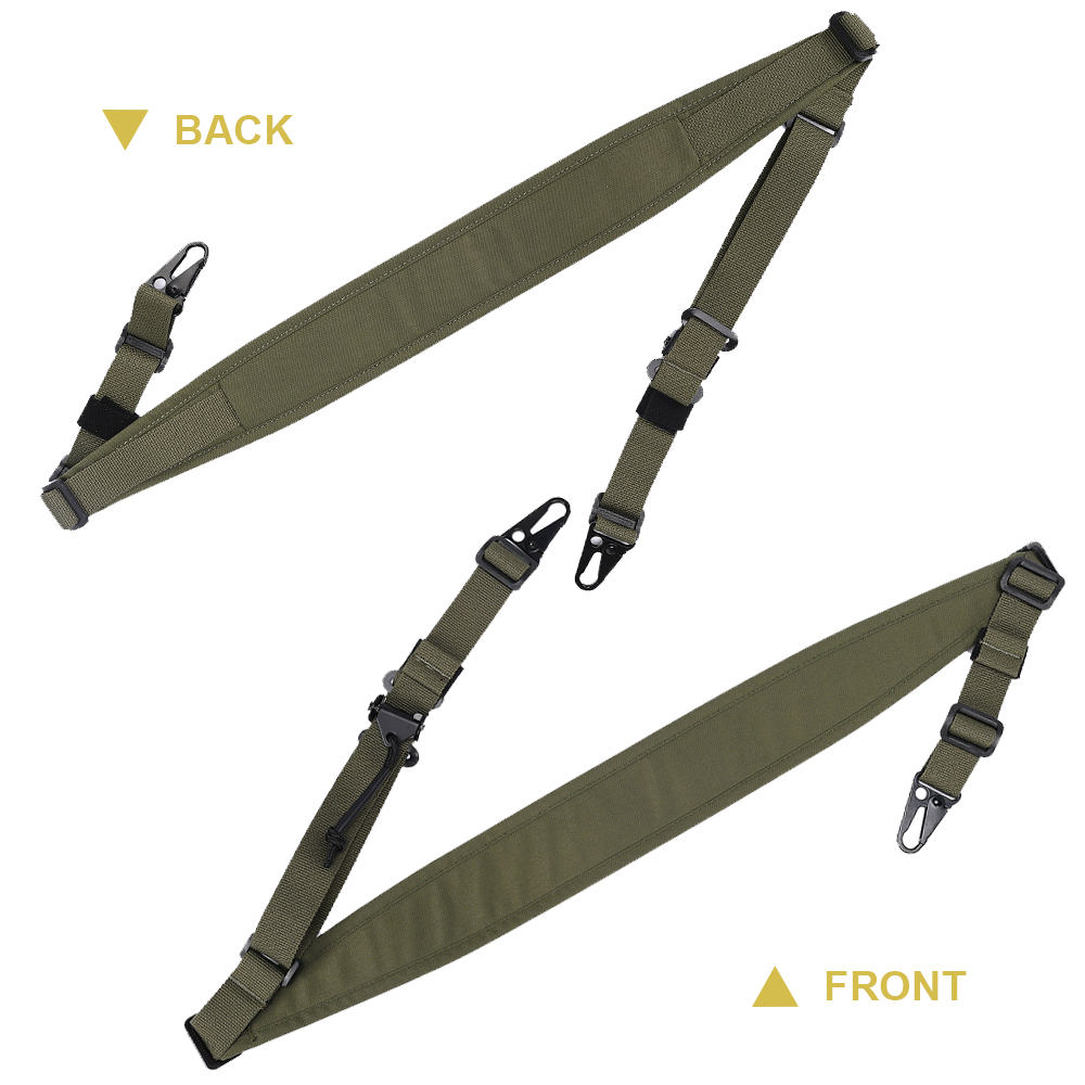 Tactical Modular Rifle Sling Strap 2 Point Rifle Sling Gun Strap ...