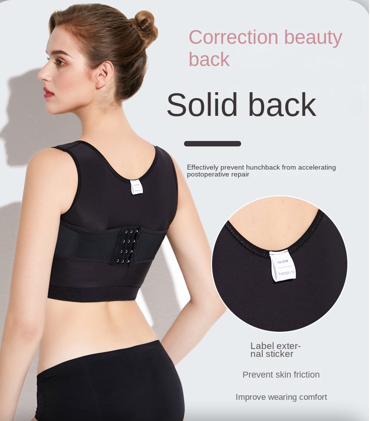 Post Surgical Breast Implant Stabilizer Bra Band Chest Shaper ...