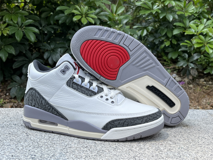 US$ 145.00 - Authentic Air Jordan 3 “Cement Grey” GS - www.gogoyeezy.cn