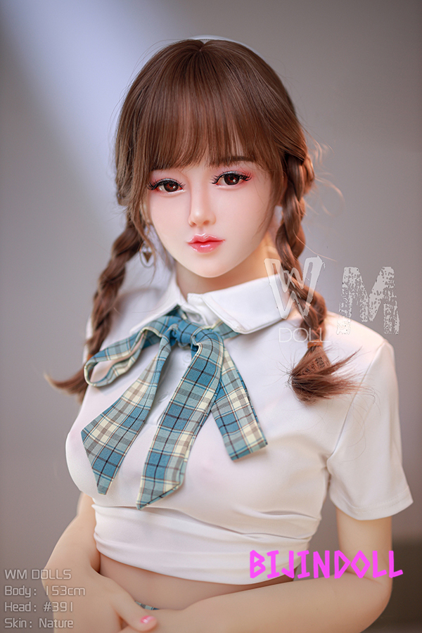 超カワイイ制服JKsexダッチワイフWMDoll#391 153cm B-cup TPE製